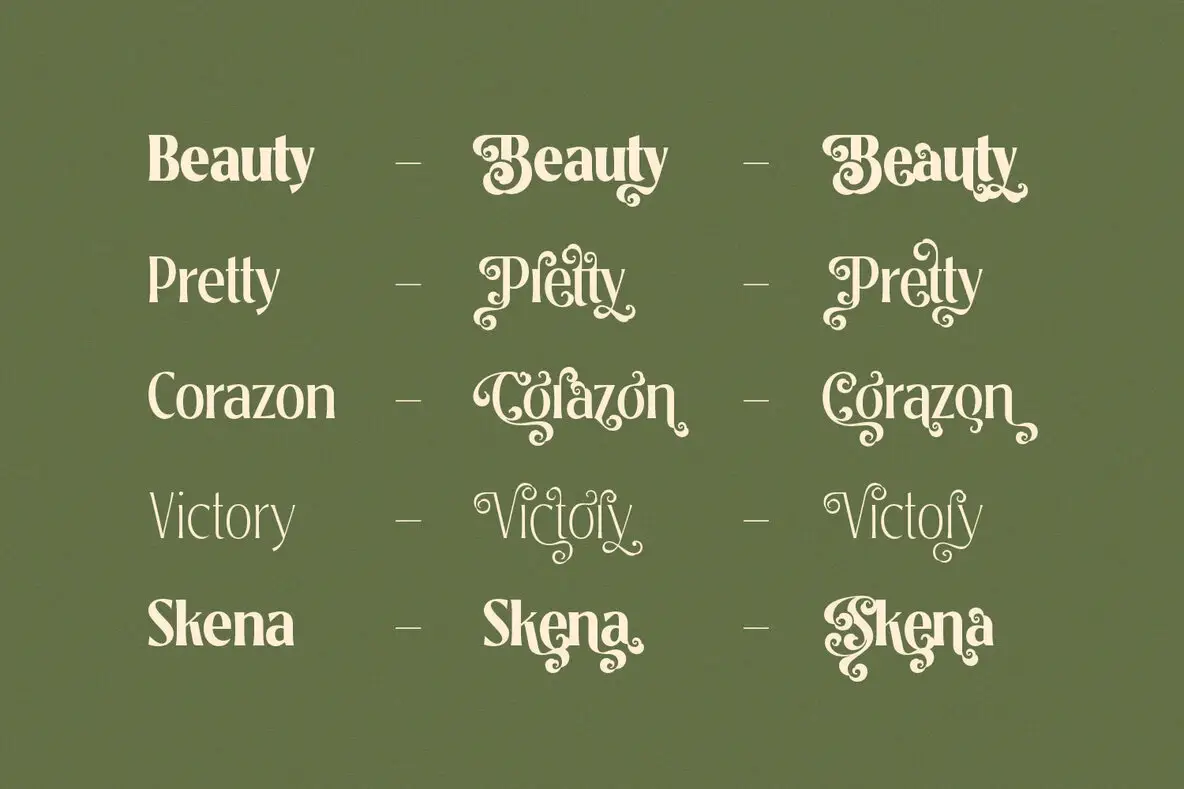 True Sage Font - YouWorkForThem