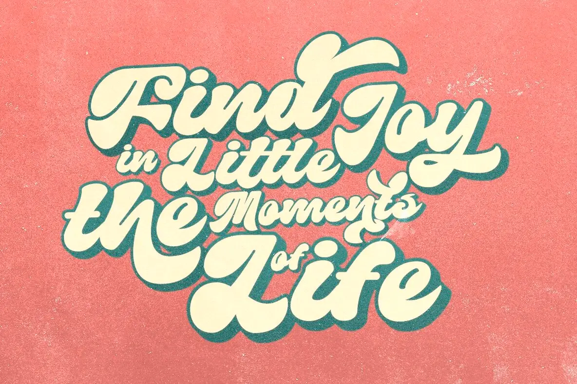 Flicking Font - YouWorkForThem