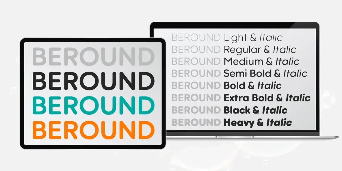 Beround Font - YouWorkForThem