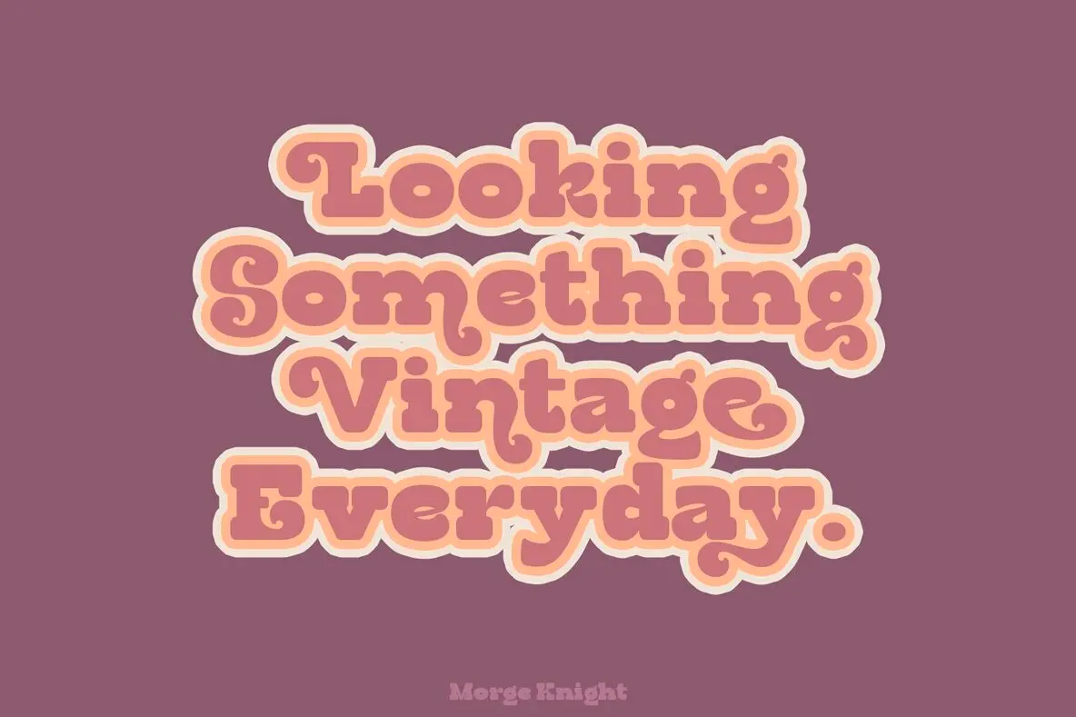 Morge Knight Font - YouWorkForThem