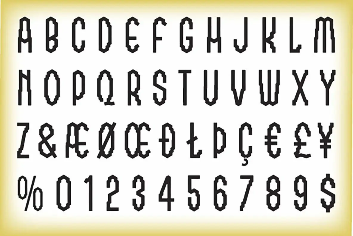 Ziggity Font - YouWorkForThem