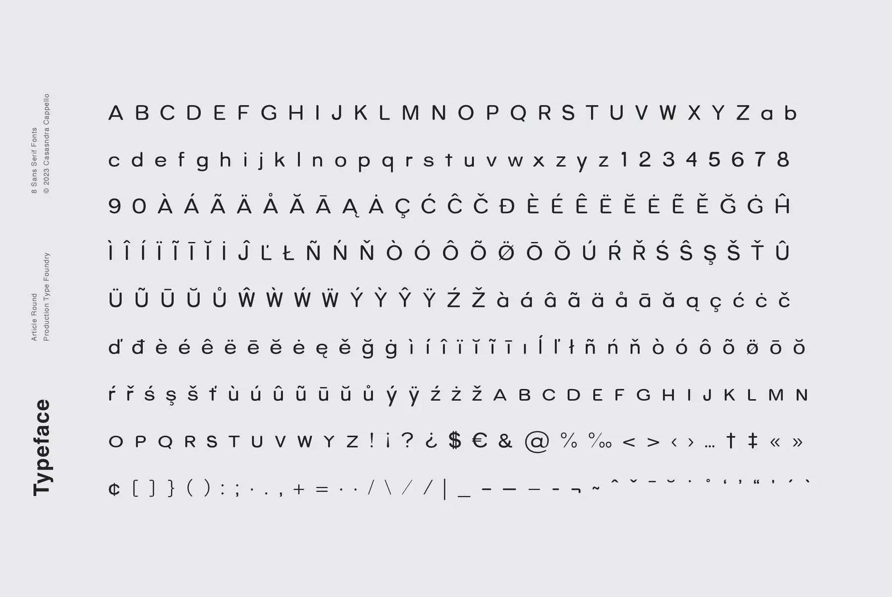 Article Round Font - FontPath