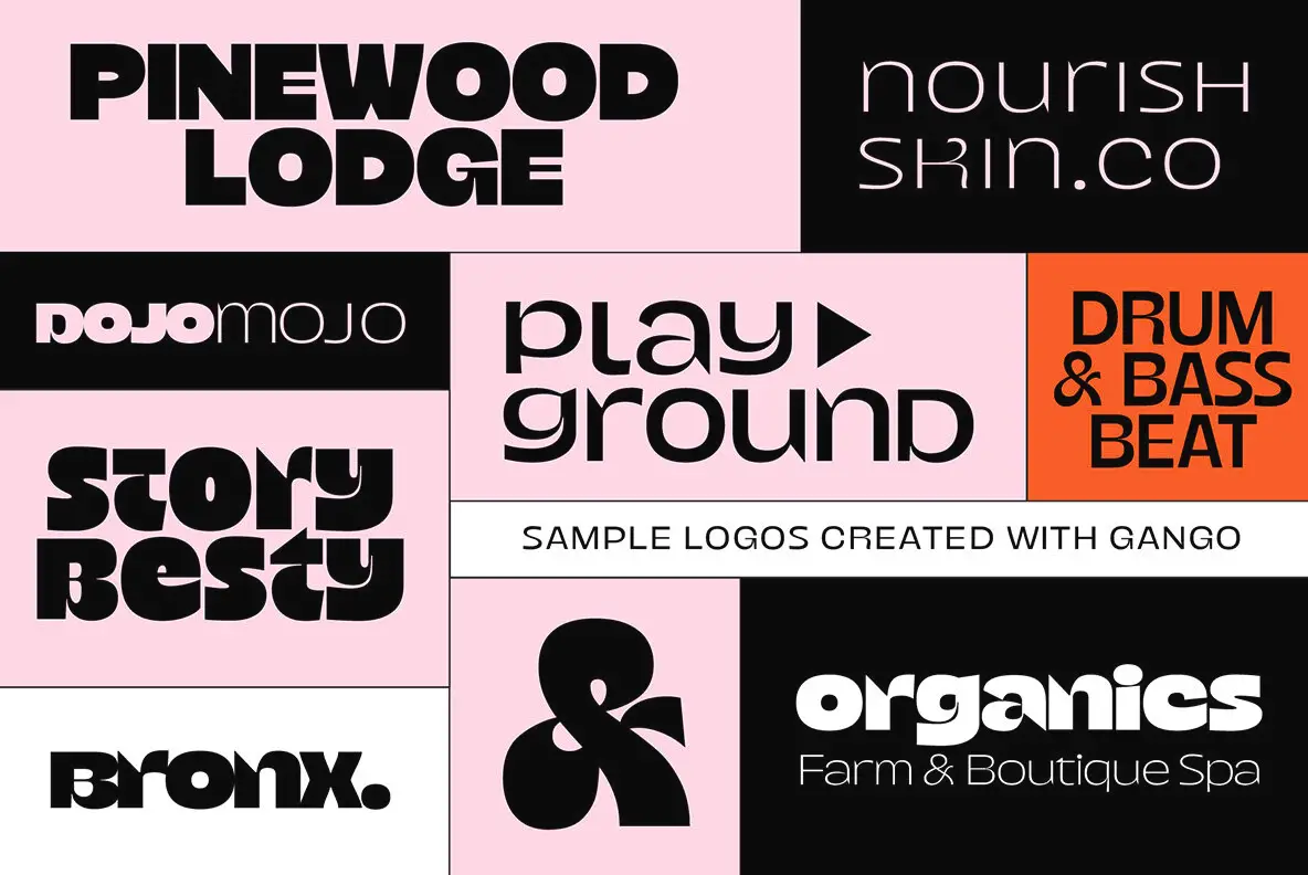 Gango Font - FontPath