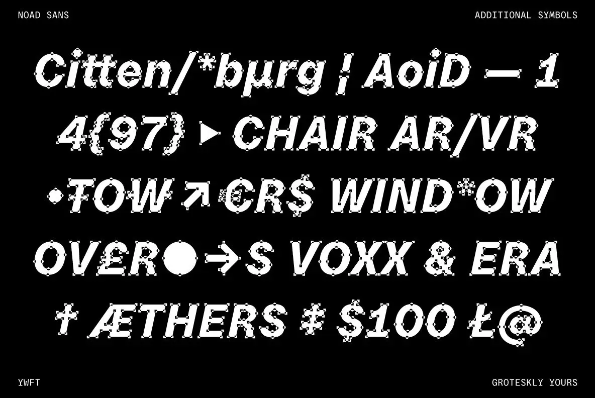 Noad Sans Font - YouWorkForThem