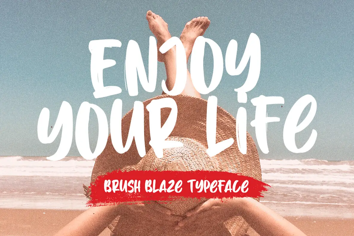 Brush Blaze Font - FontPath