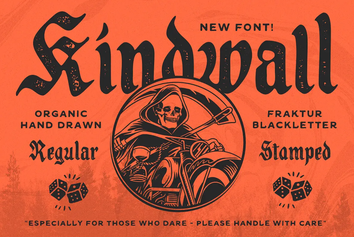 Kindwall Font - YouWorkForThem
