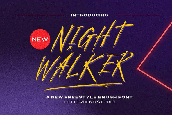 Night Walker Font - YouWorkForThem
