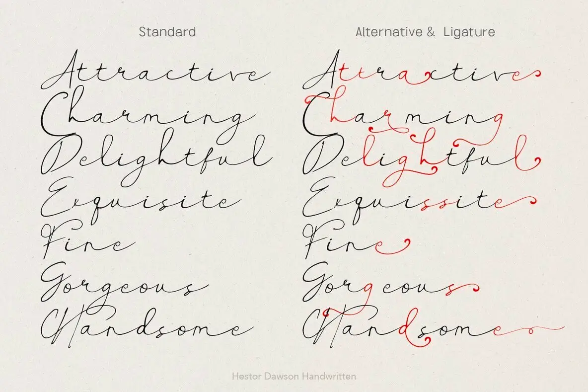 Hestor Dawson Font - YouWorkForThem