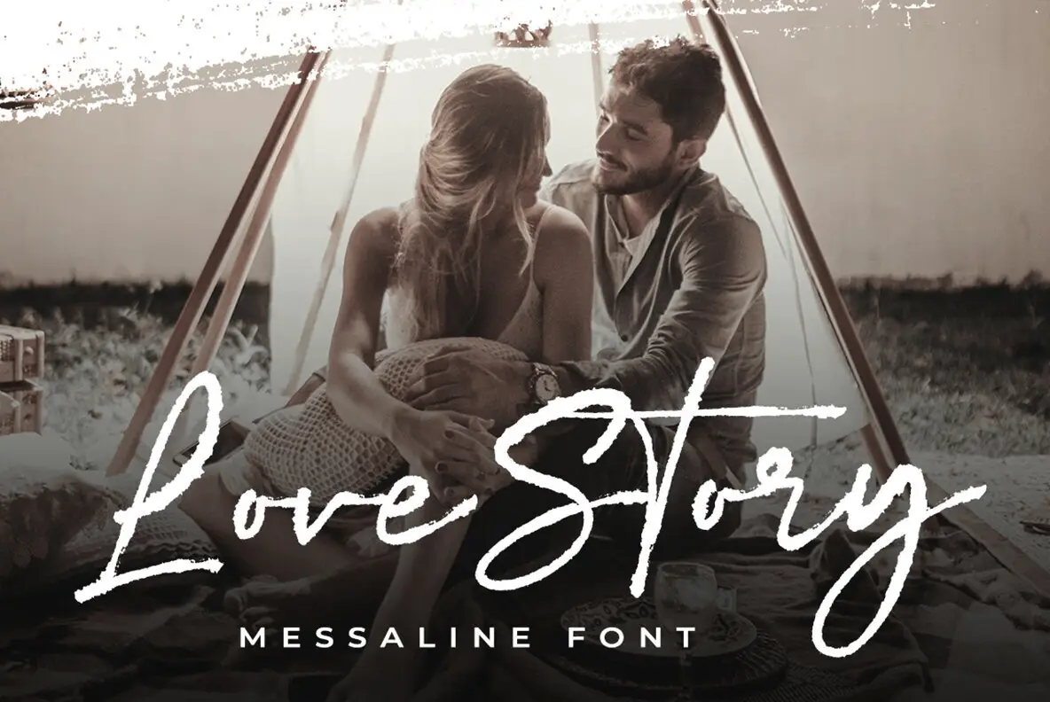 Messaline Font - YouWorkForThem