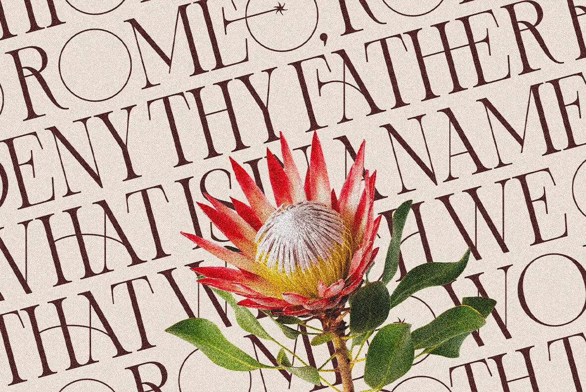Bespoke Font - YouWorkForThem