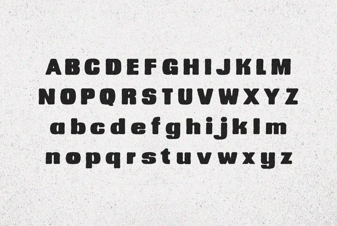 Big Bold Font - YouWorkForThem