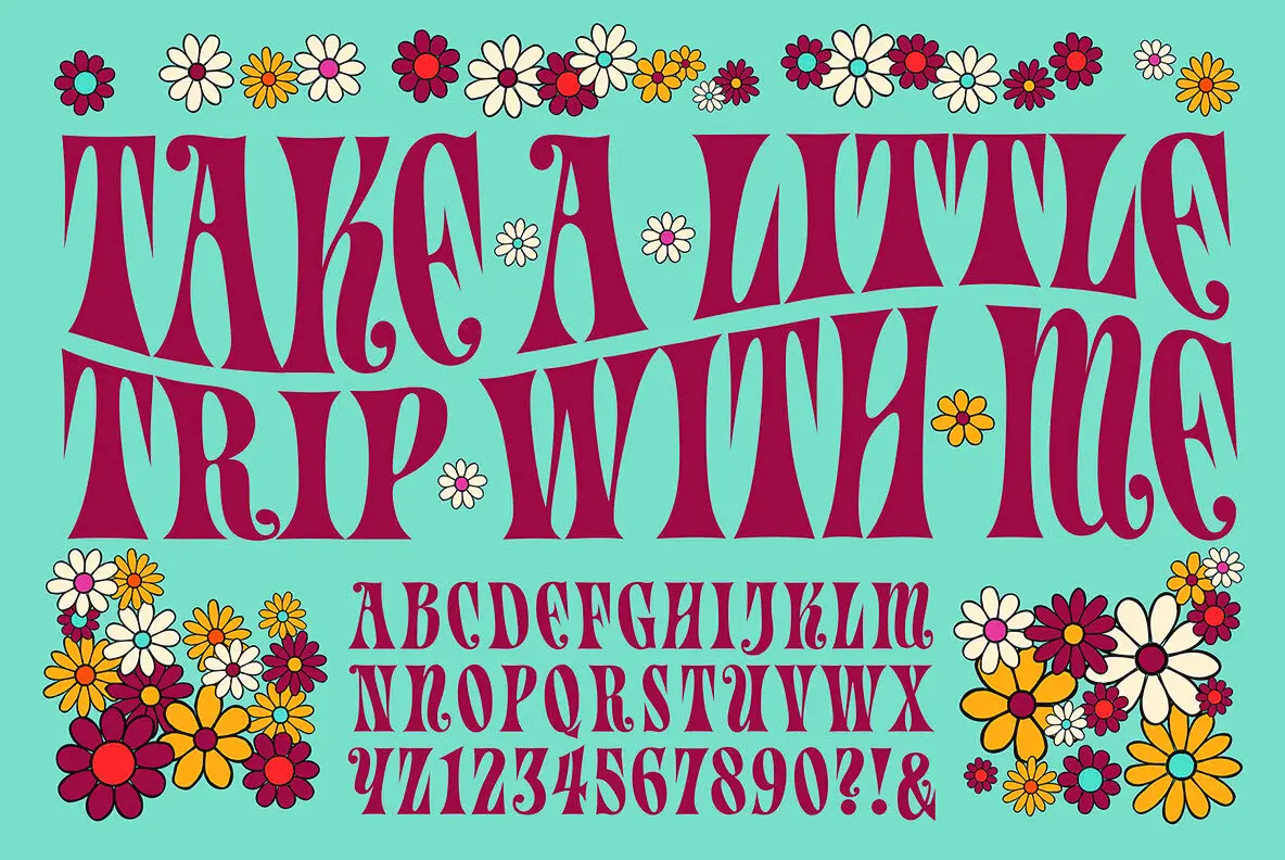 Summer of Love Font - YouWorkForThem