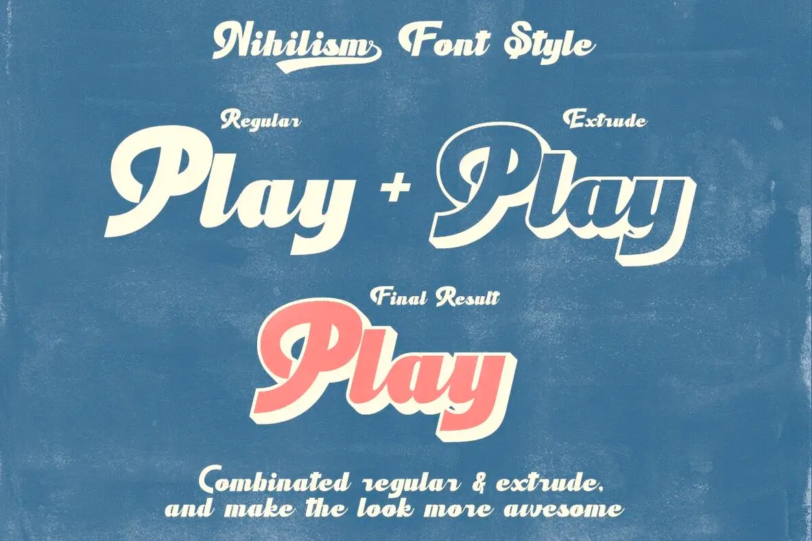 Nihilism Font - YouWorkForThem