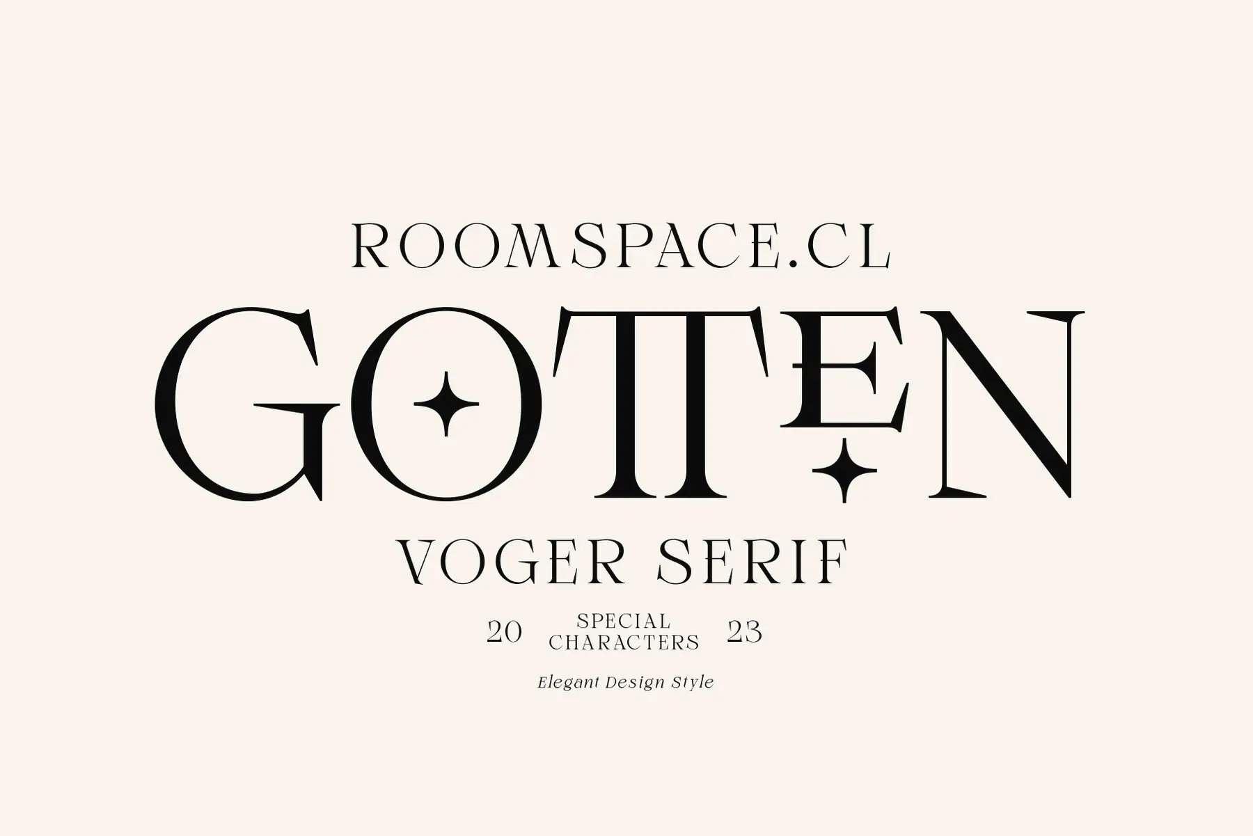 Voger Font - YouWorkForThem