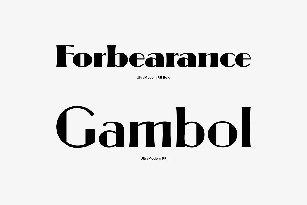 Ultra Modern Font - FontPath