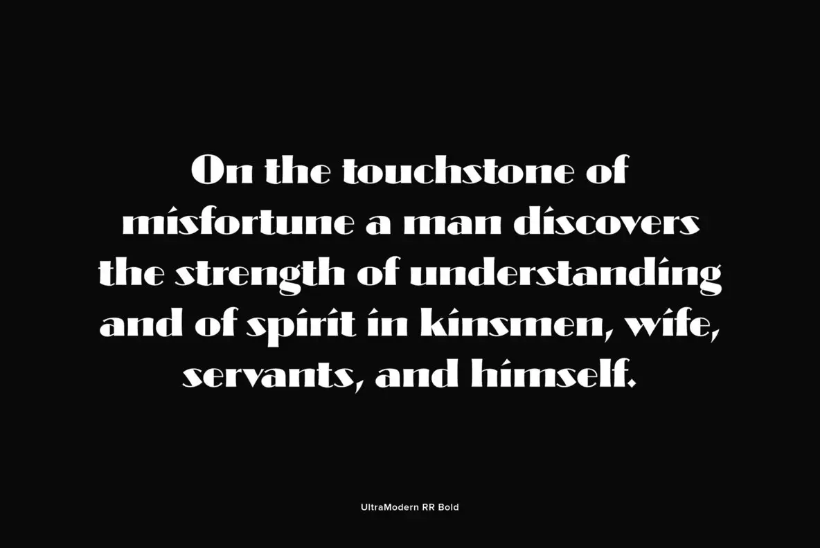 Ultra Modern Font - FontPath