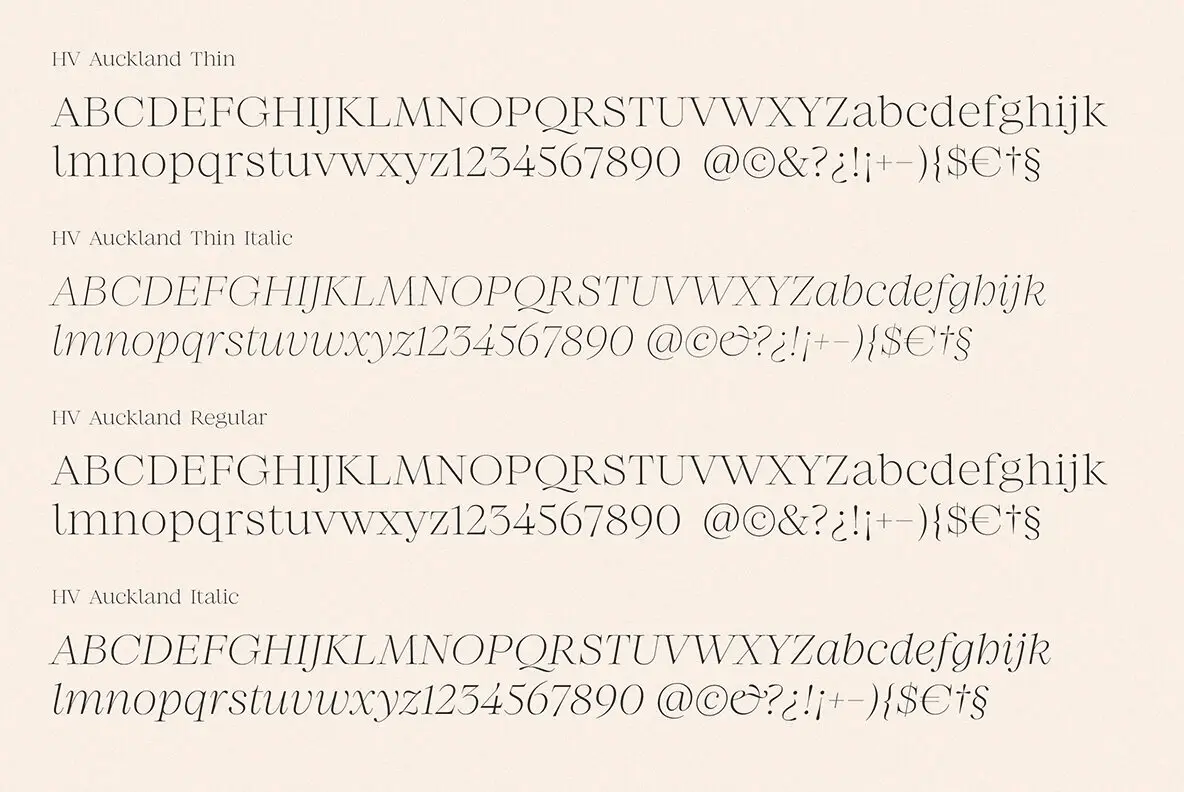 Auckland Font - YouWorkForThem