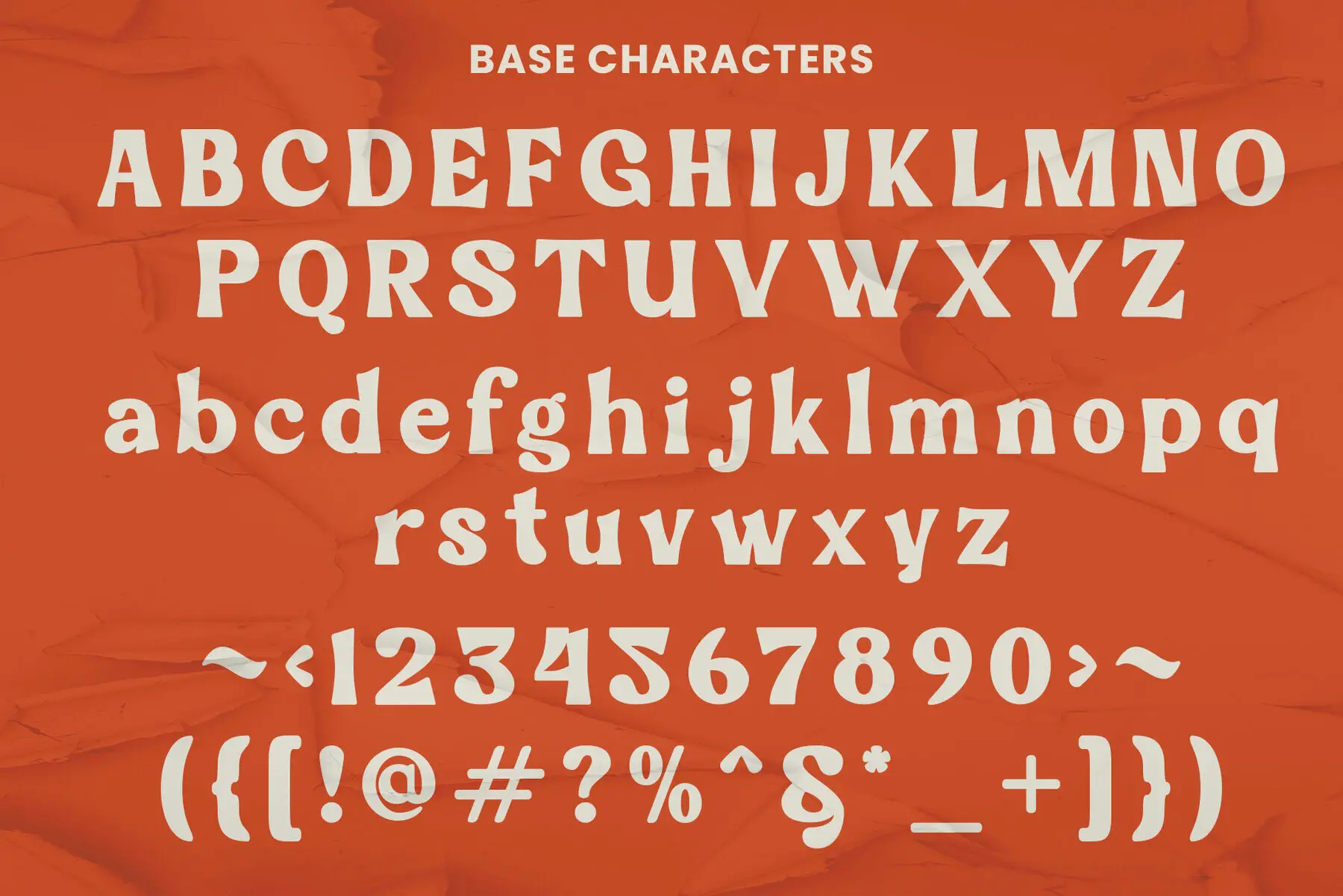 Fine Orange Font - YouWorkForThem