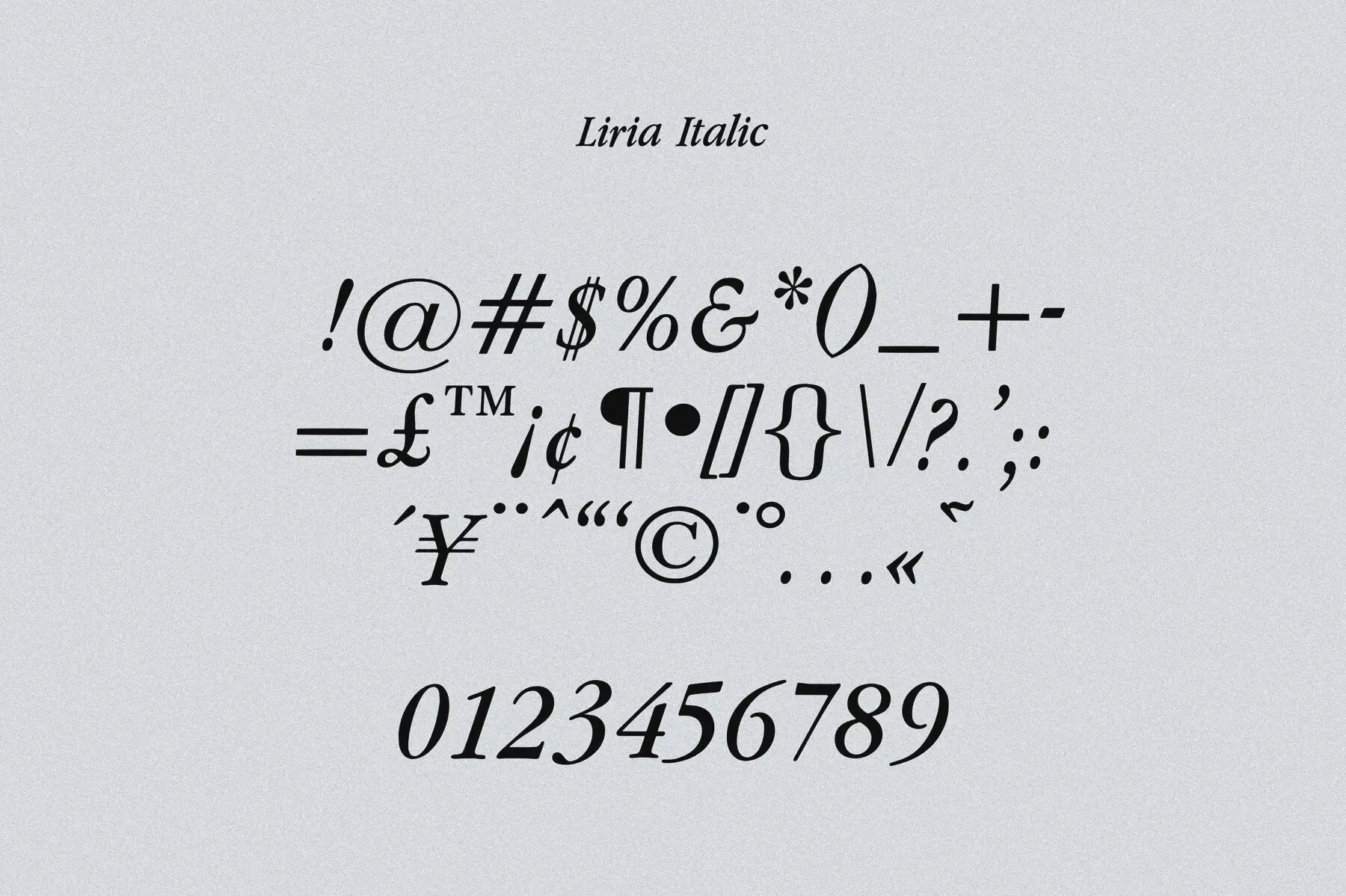 Liria Font - YouWorkForThem