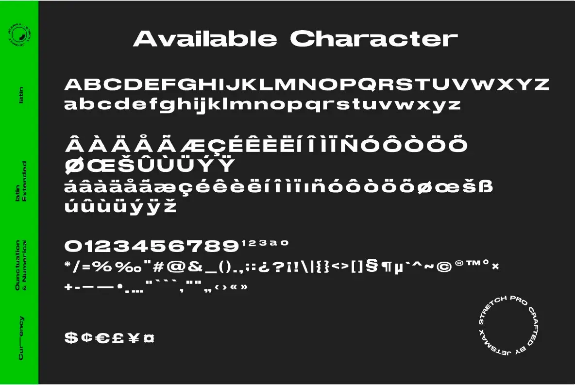 Stretch Pro Font - YouWorkForThem