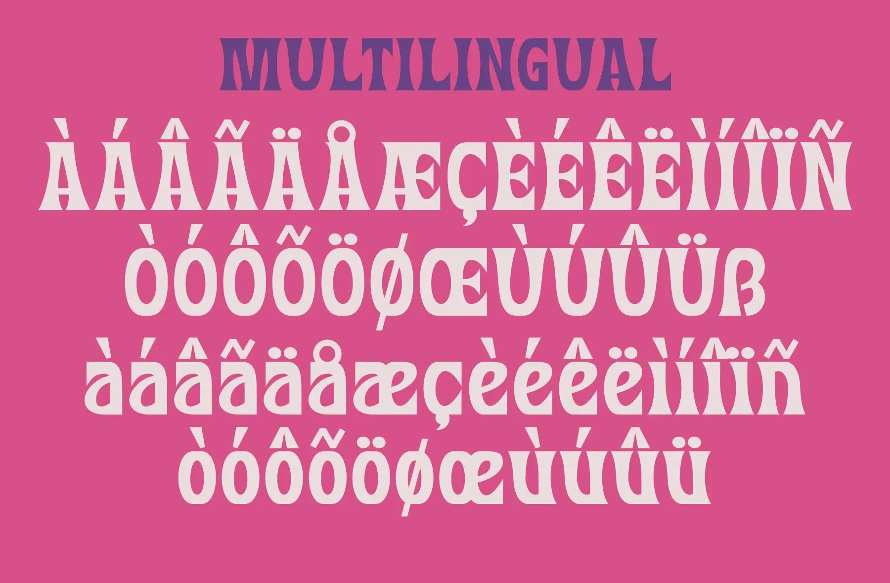 Dazzle Carpet Font - YouWorkForThem