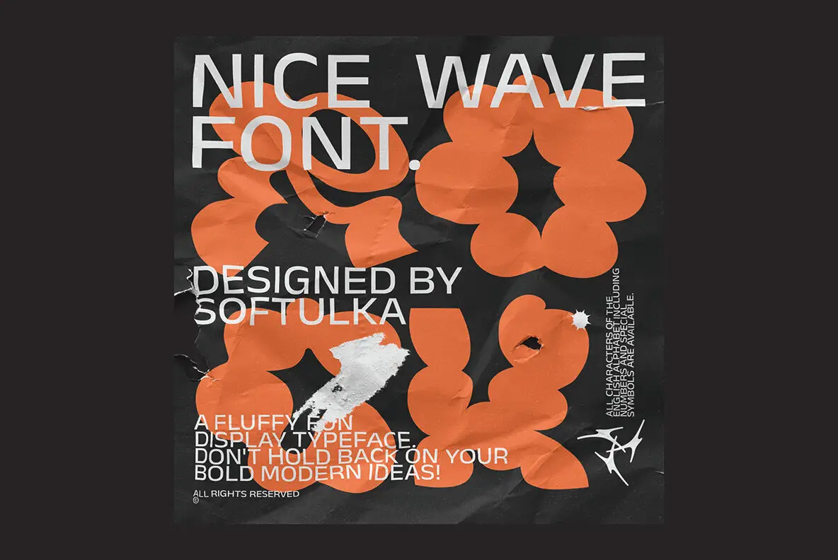 Nice Wave Font - FontPath