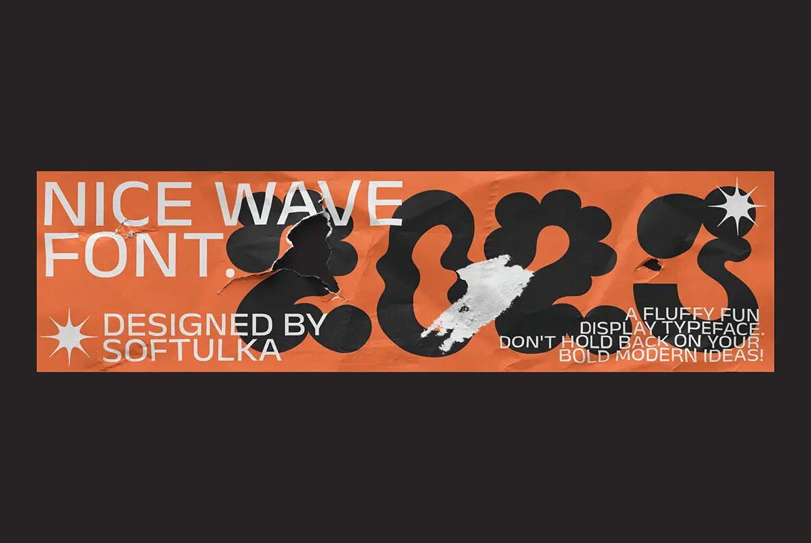 Nice Wave Font - FontPath