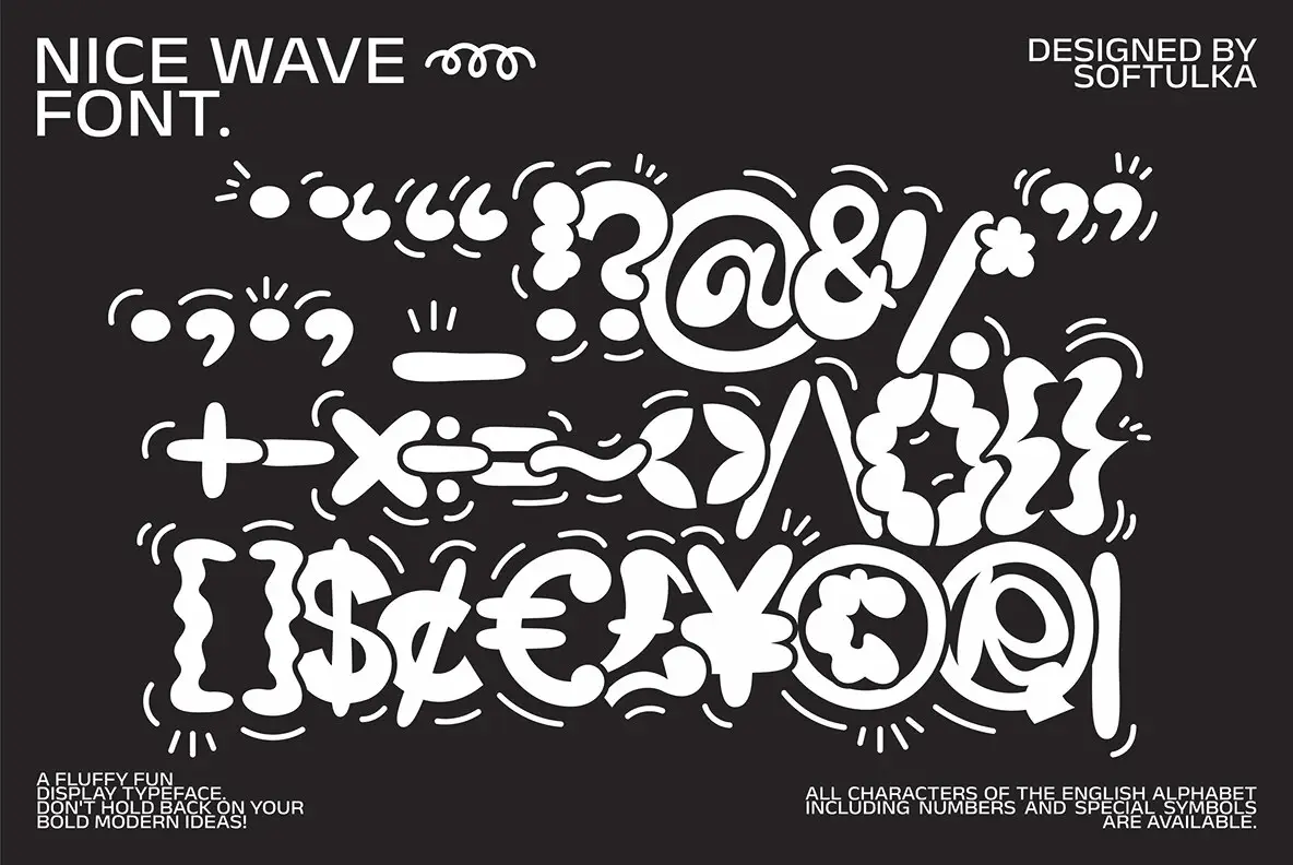 Nice Wave Font - FontPath