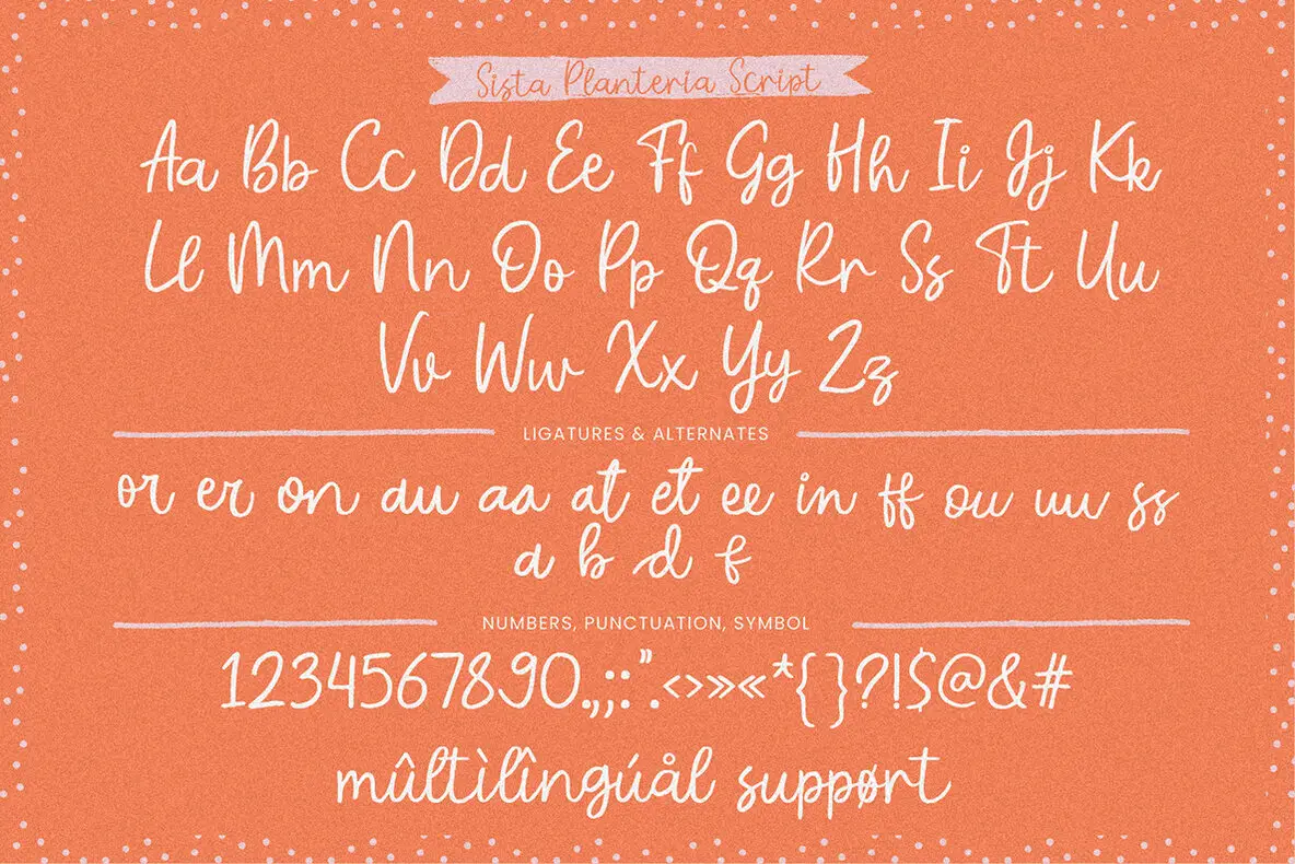 Sista Planteria Font - YouWorkForThem