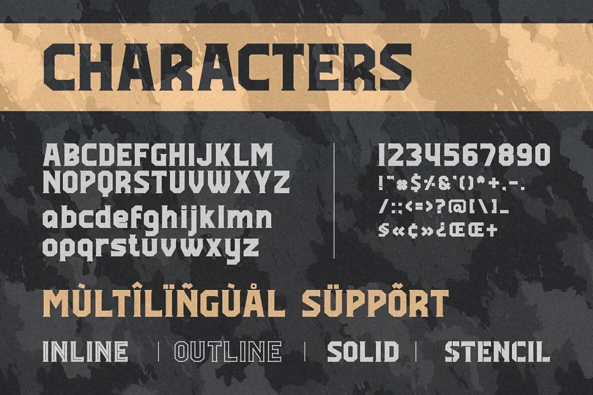 Black Corps Font - FontPath