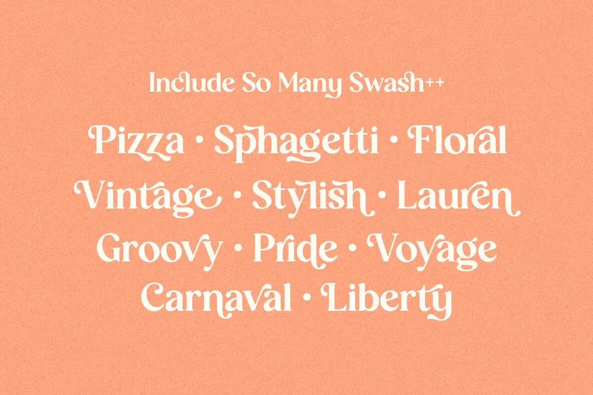 Orange Squash Font - YouWorkForThem