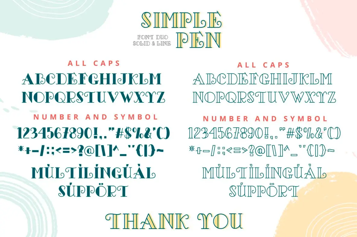 Simple Pen Font - YouWorkForThem