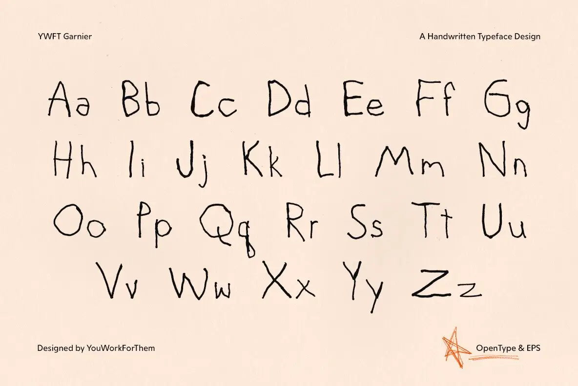 YWFT Garnier Font - YouWorkForThem