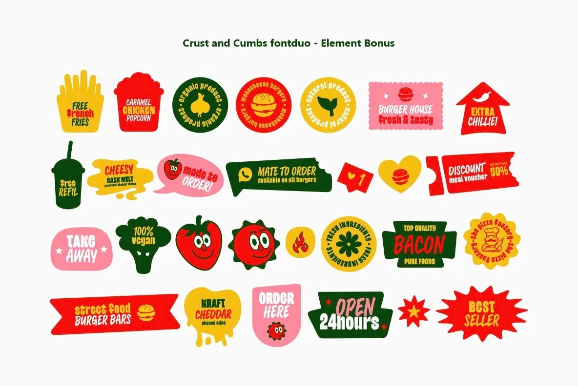 Crust and Crumbs Font - YouWorkForThem