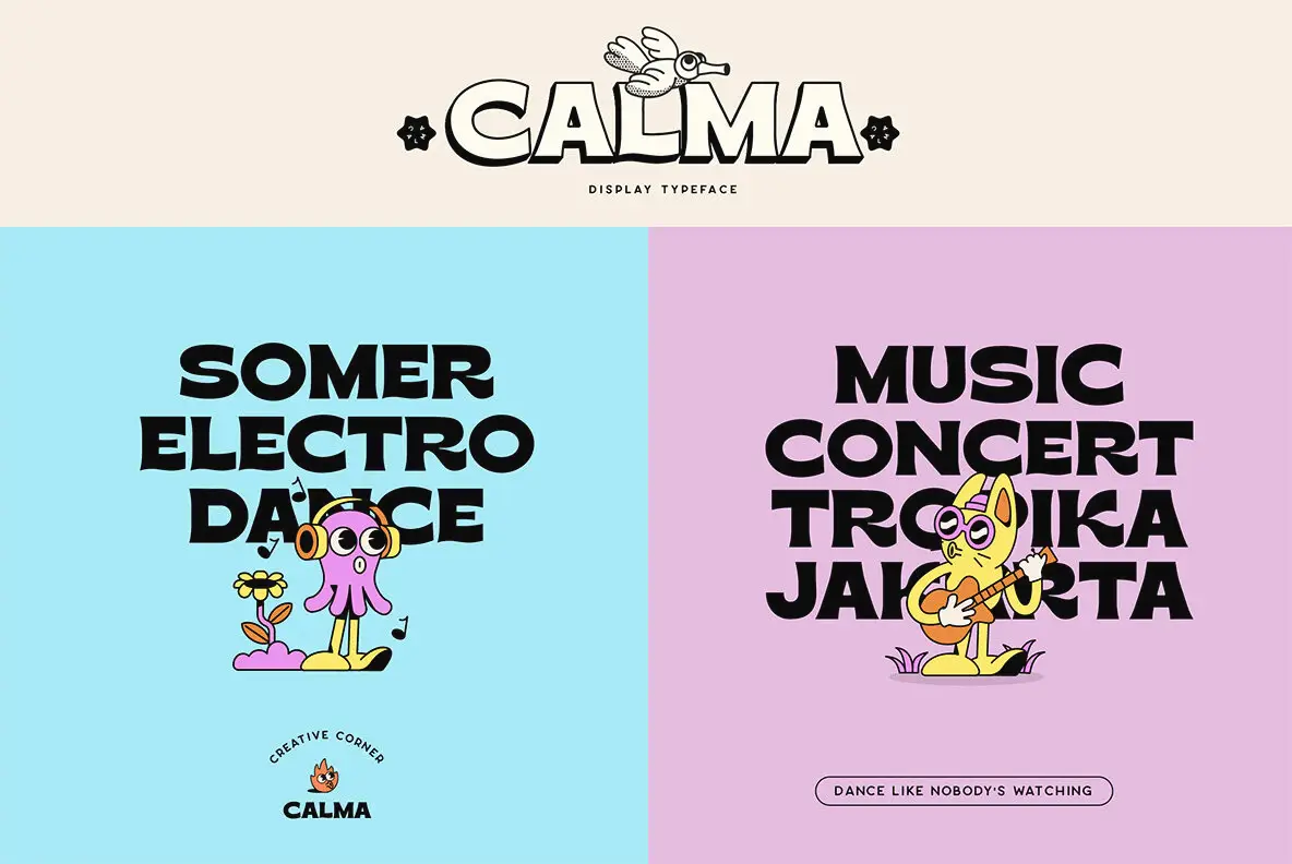 Calma Font - YouWorkForThem