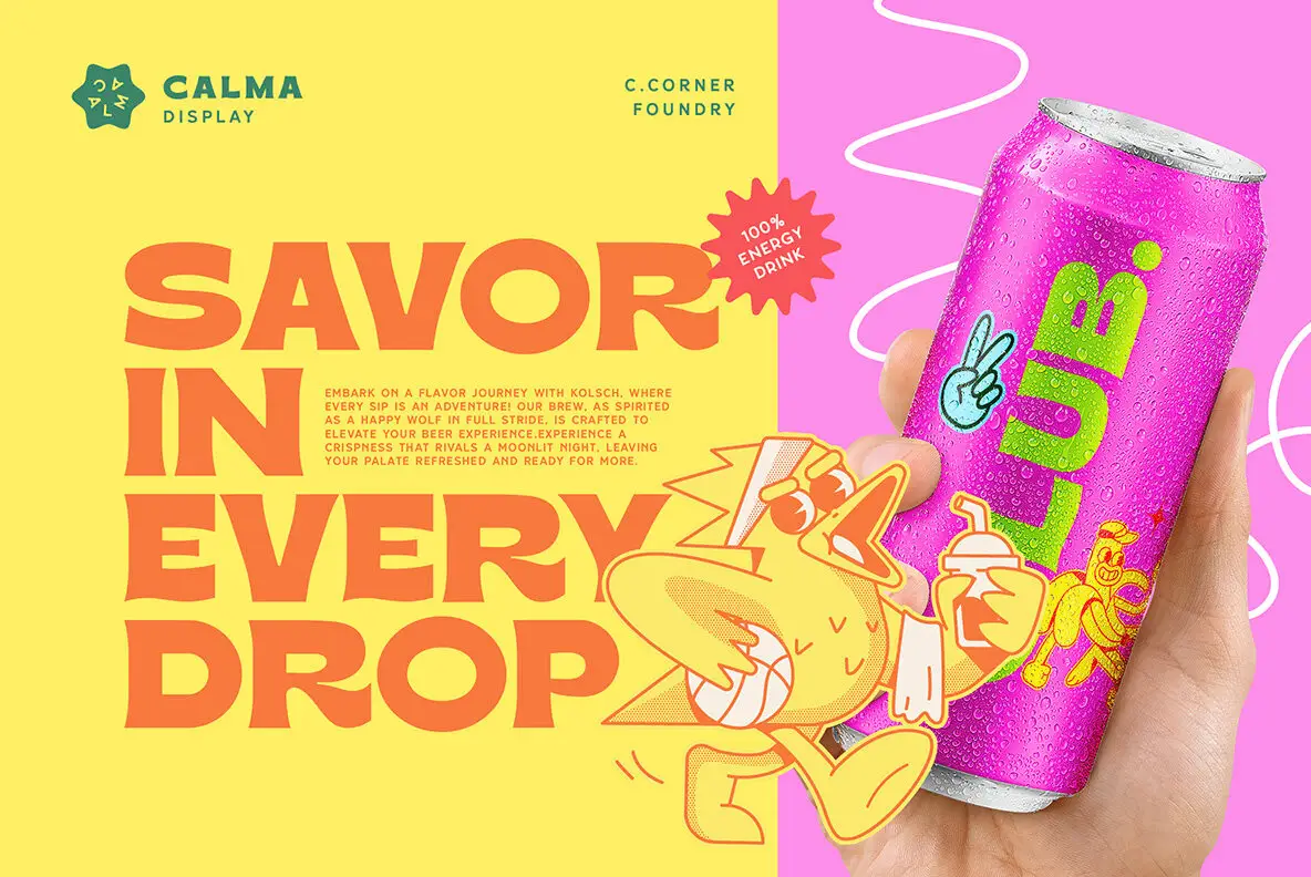 Calma Font - YouWorkForThem