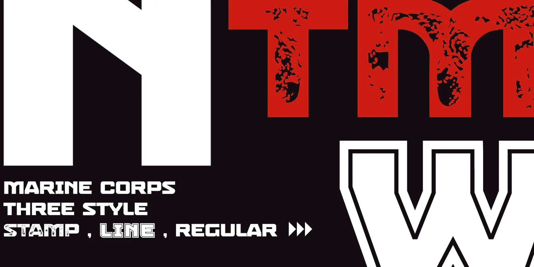 Marine Corps Font - YouWorkForThem