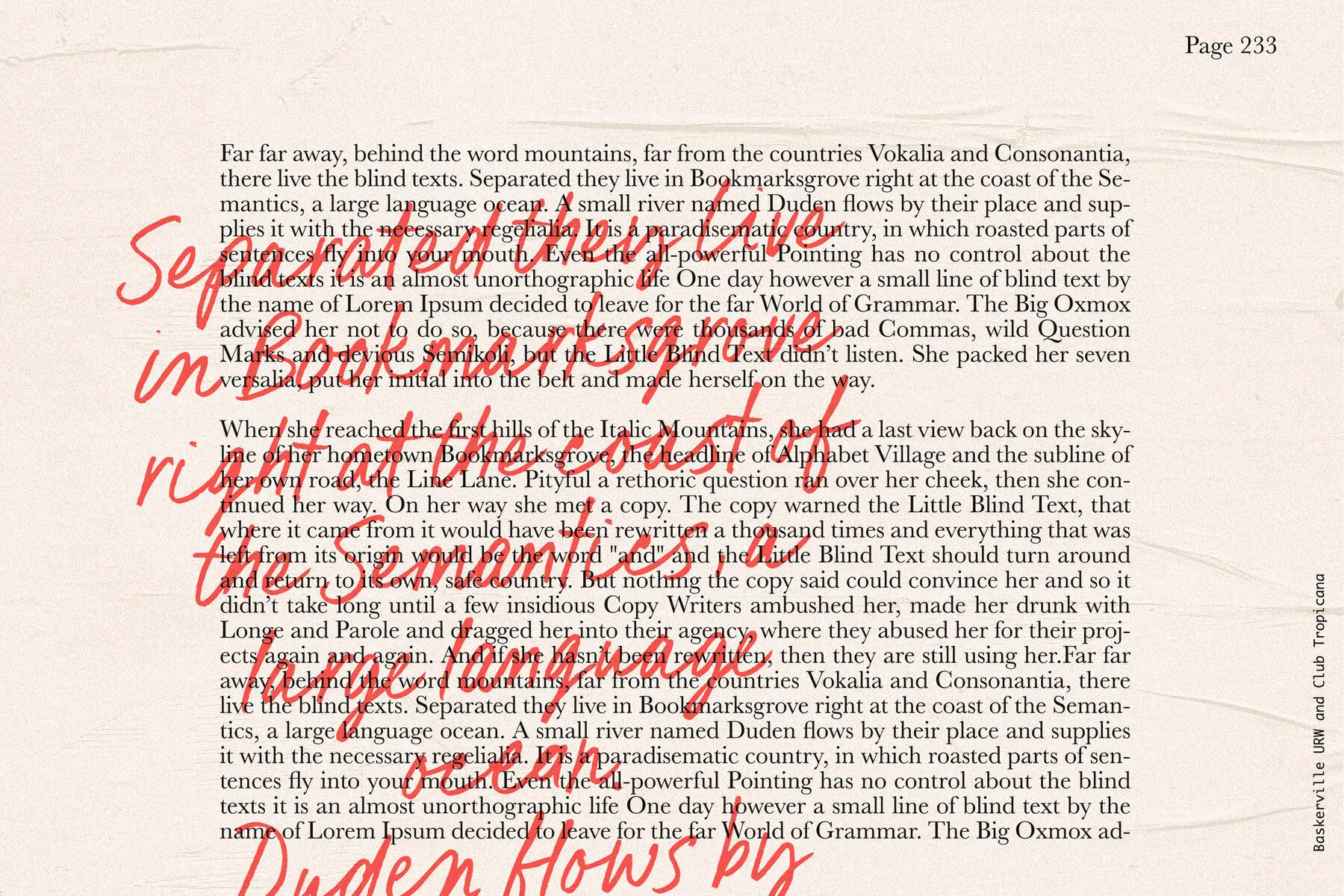 Club Tropicana! Font - YouWorkForThem