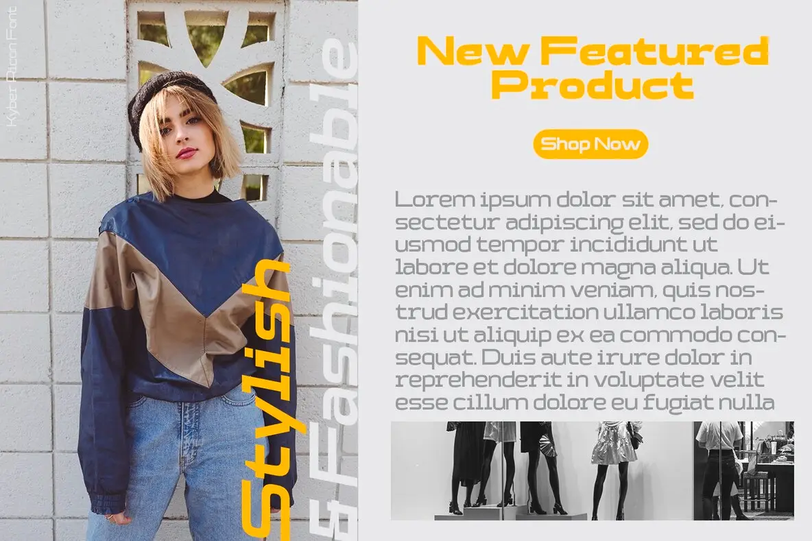 Kyber Ricon Font - FontPath