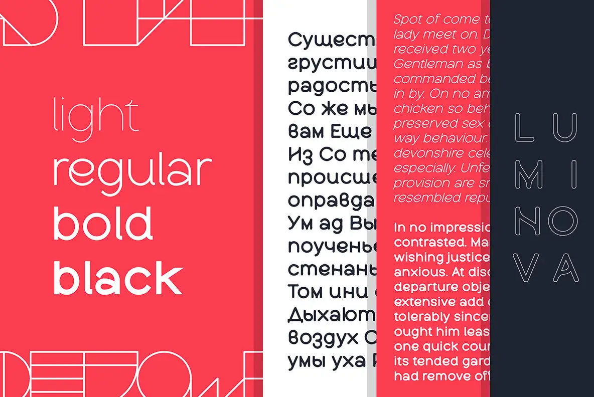 Luminova Font - YouWorkForThem