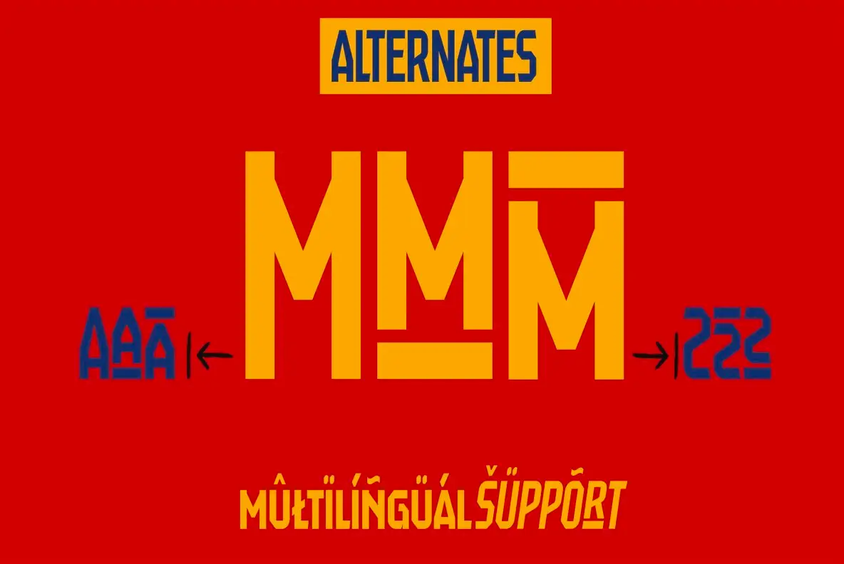 Double Pivot Font - YouWorkForThem