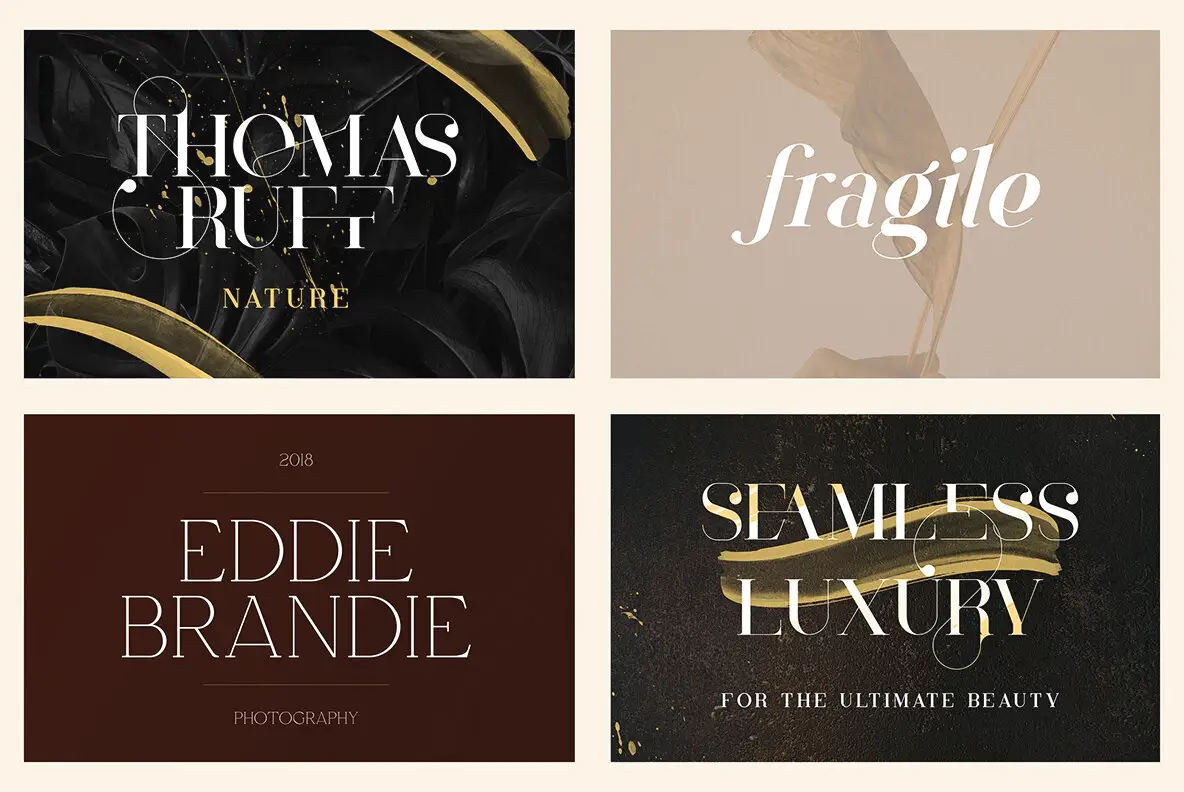 Just Type Bundle Vol.01 Font - YouWorkForThem