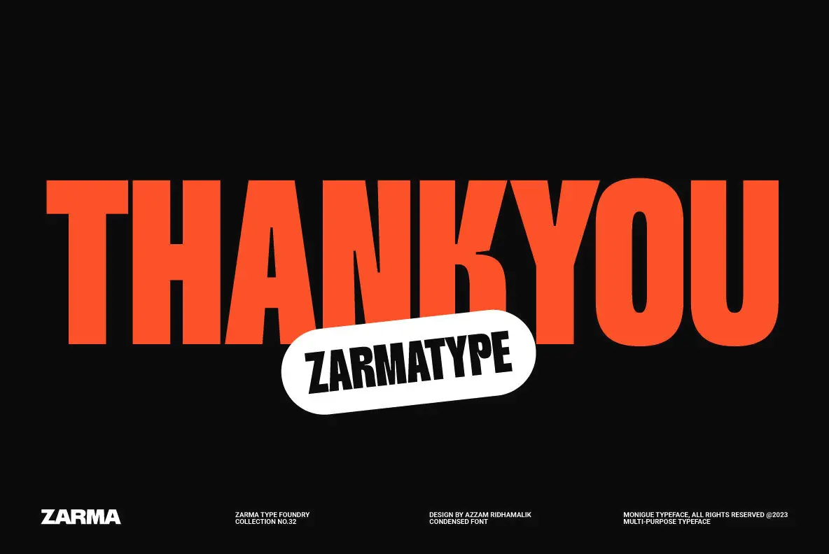 Monigue Font - YouWorkForThem