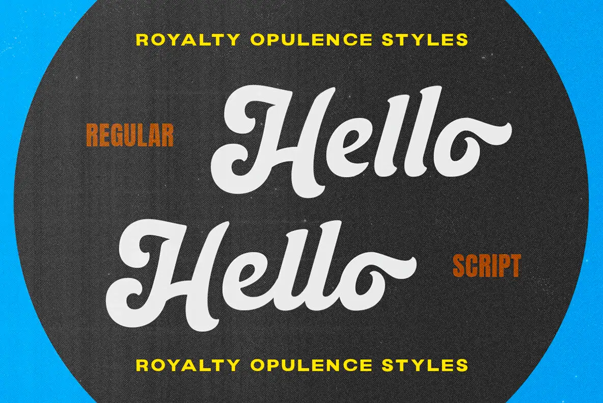 Royalti Opulance Catchy Font Duo Font - FontPath