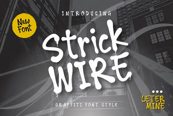 Download Lettermine Studio Fonts - FontPath