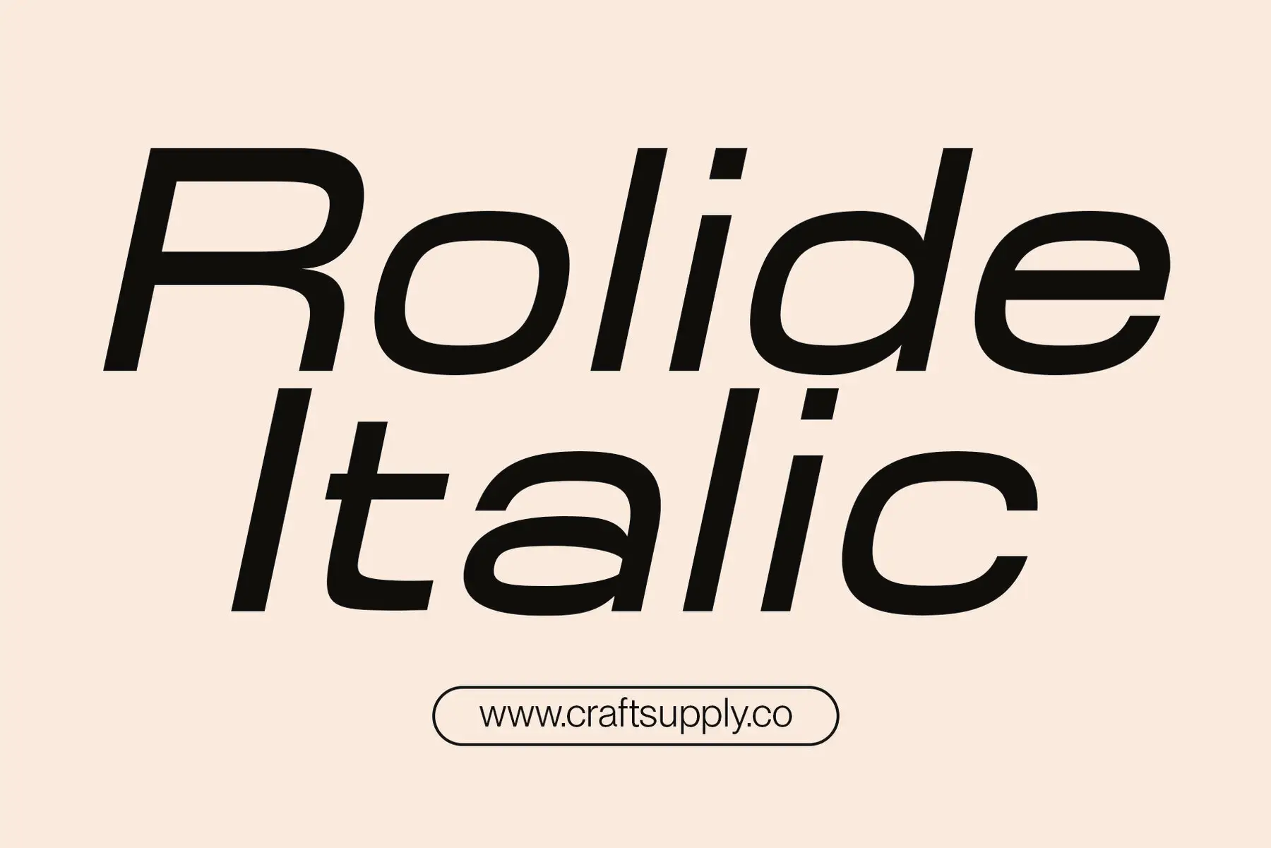 Rolide Font - YouWorkForThem