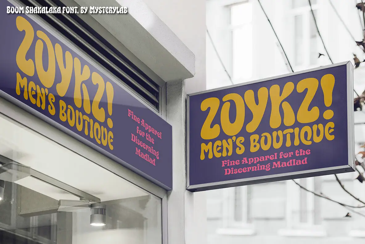 Boom Shakalaka Font - YouWorkForThem