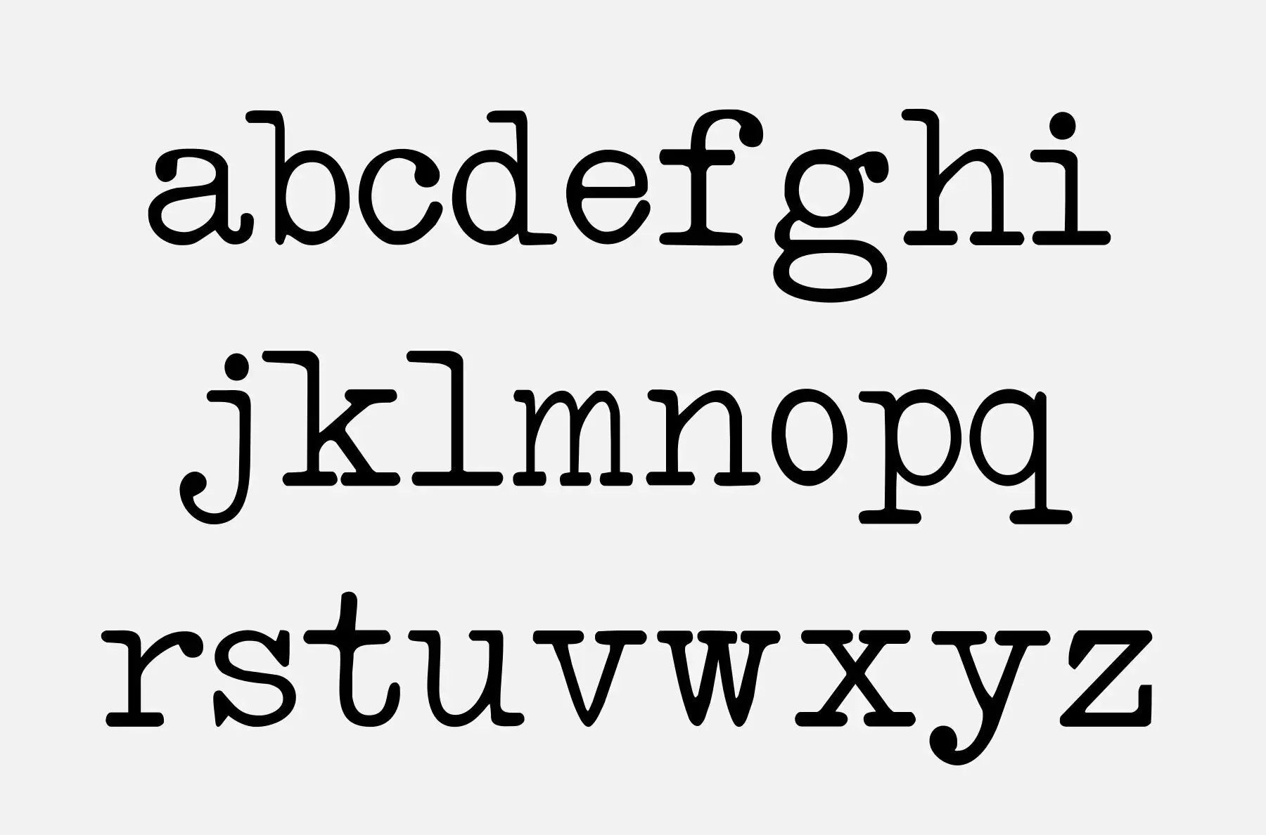 Intellecta Typewriter Font - YouWorkForThem