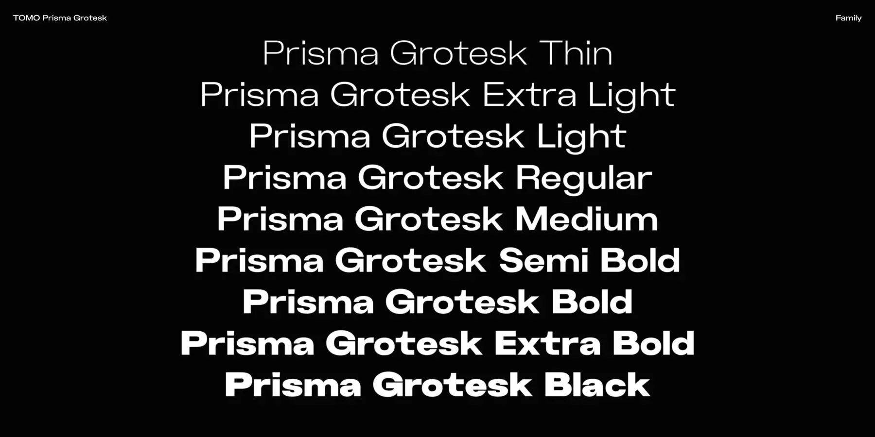 Prisma Grotesk Font - YouWorkForThem