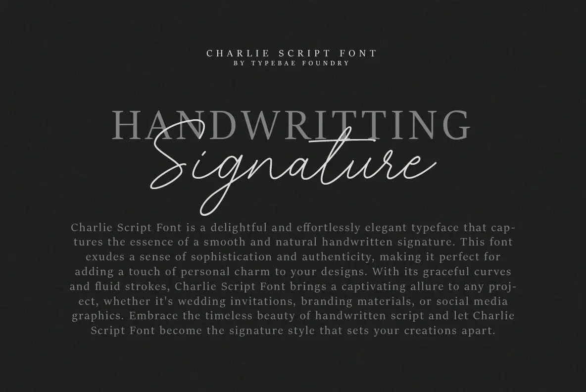Charlie Script Font - FontPath